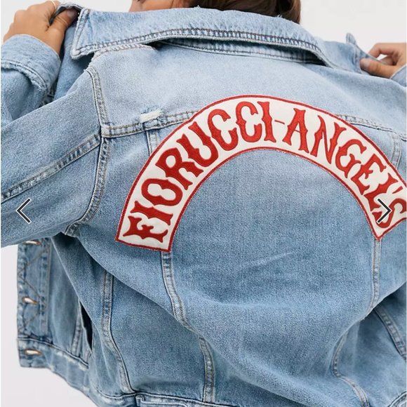 Fiorucci | Jackets & Coats | Fiorucci Nico Oversized Trucker Denim ...